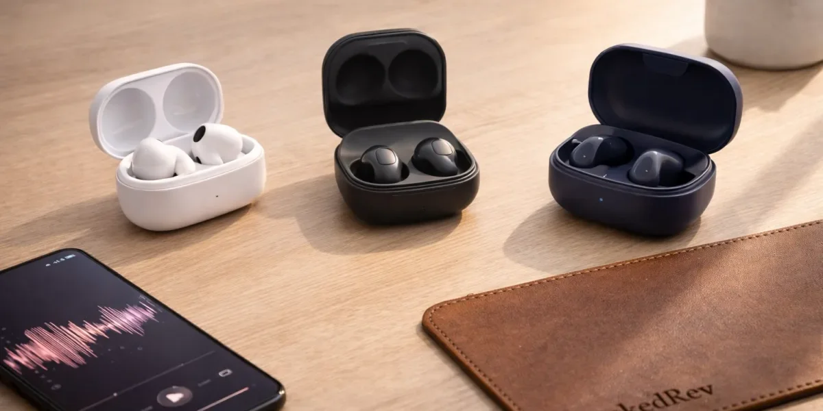Best Noise-Canceling Earbuds 2026: Top ANC Reviewed | RankedRev